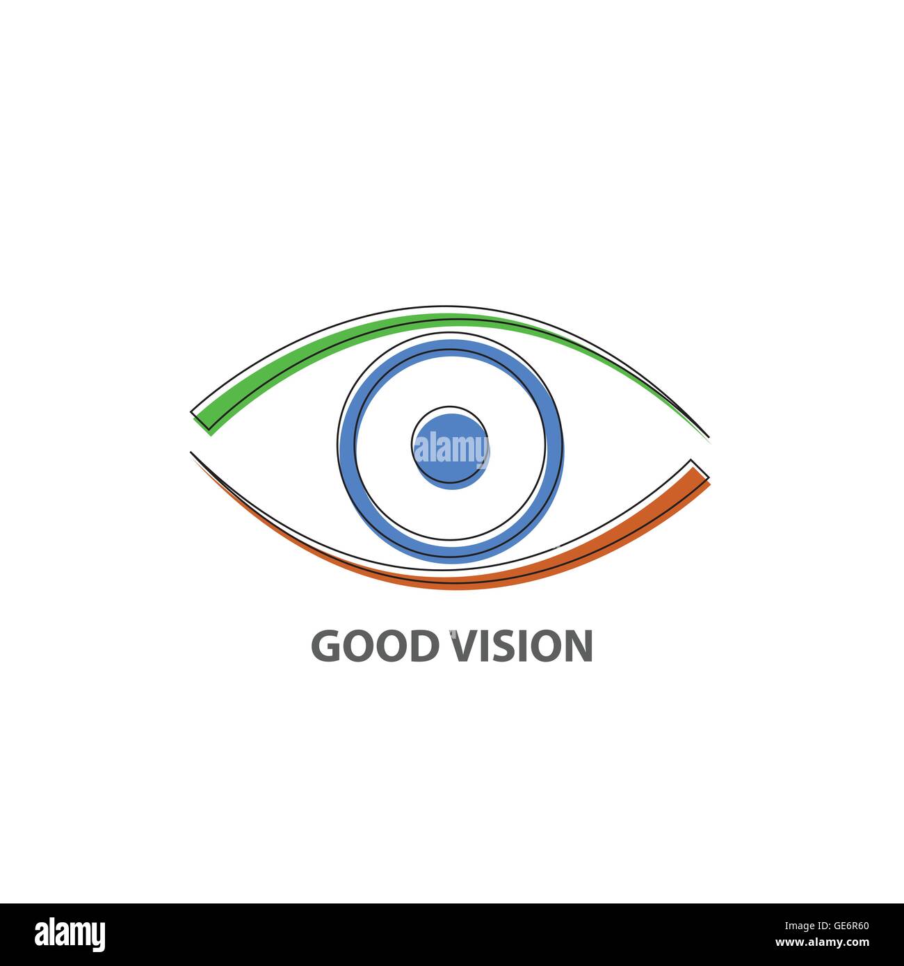 Good vision icon Stock Vector Image & Art - Alamy