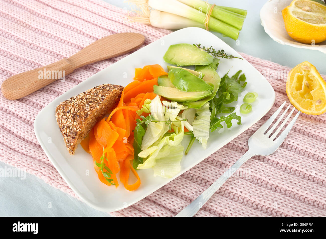 Vegetable plate hi-res stock photography and images - Alamy