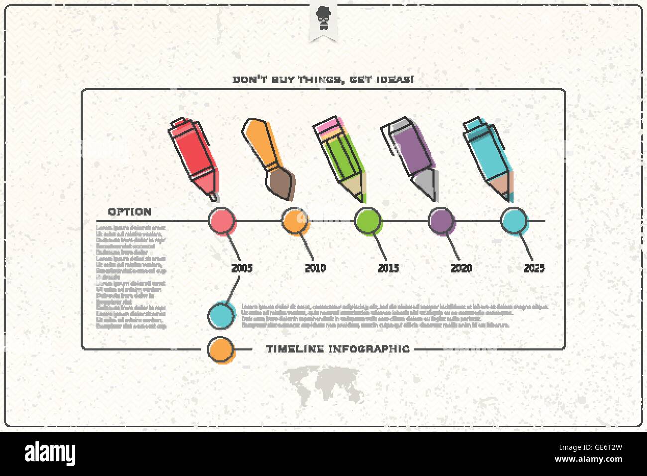 Timeline concept time plan Stock Vector Images - Alamy