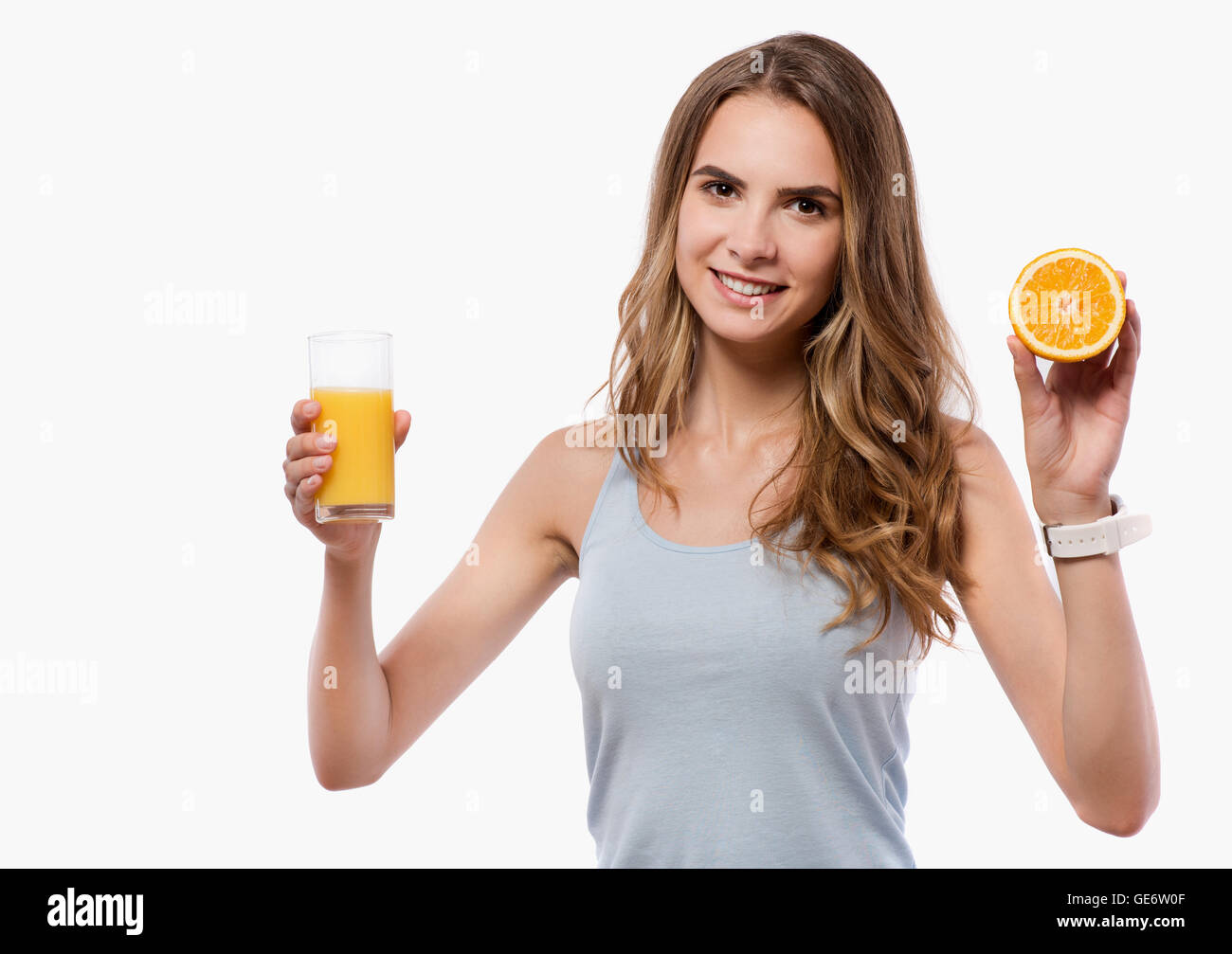 Cheerful orange hi-res stock photography and images - Alamy