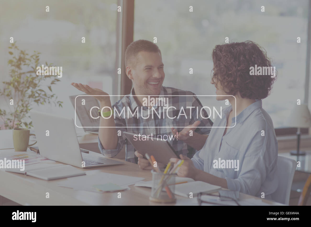 Modern communication concept Stock Photo - Alamy