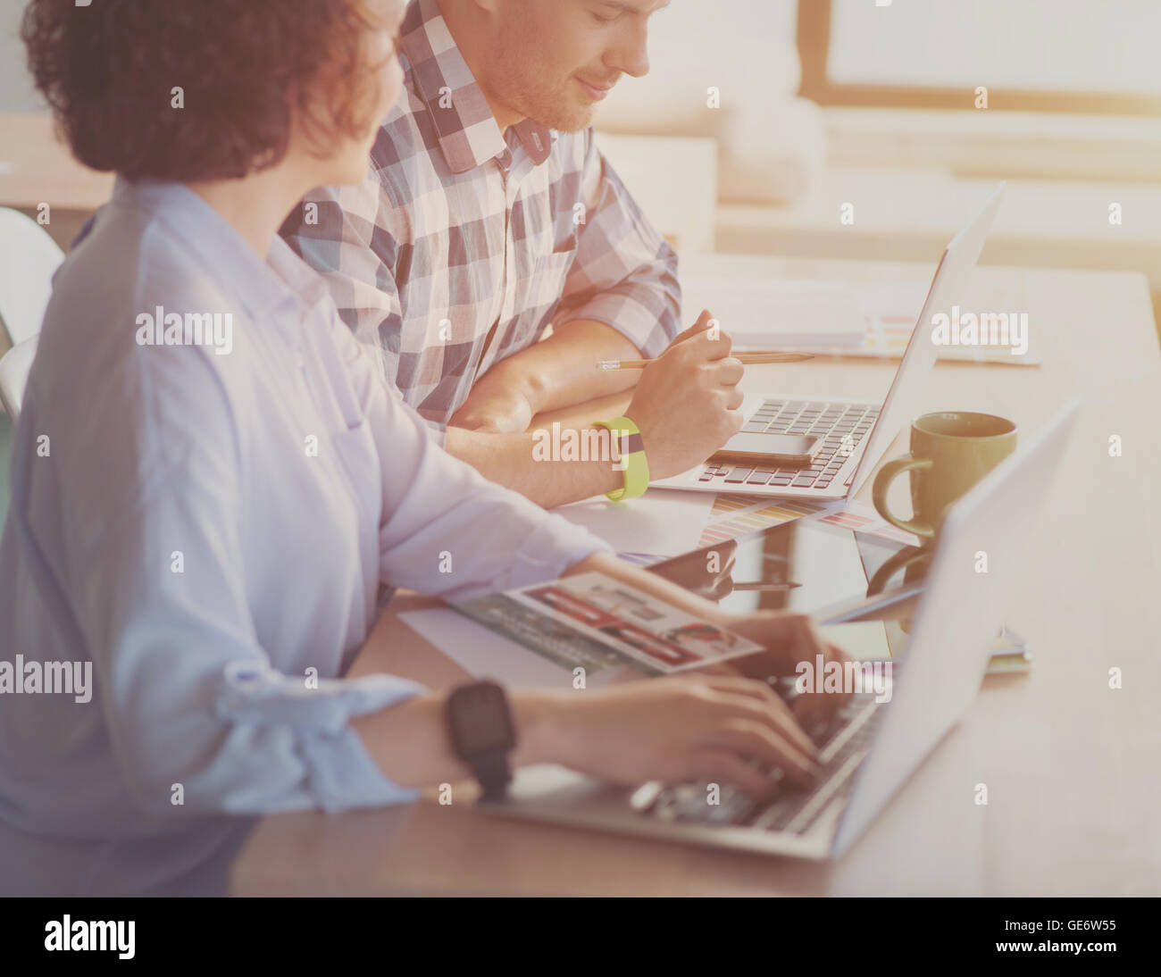 Modern wearable technologies Stock Photo - Alamy