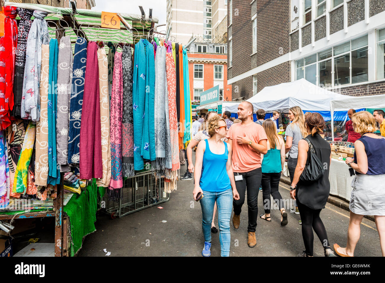 Leather lane market hi-res stock photography and images - Alamy