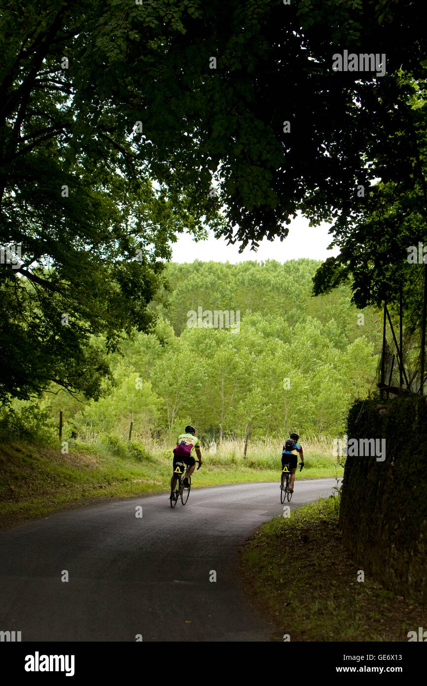 Backroads bicycle tour hi-res stock photography and images - Alamy