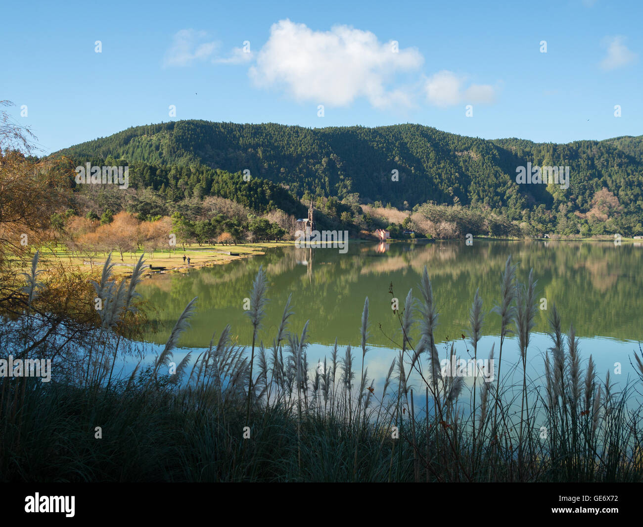 Lake lagoa das furnas hi-res stock photography and images - Alamy