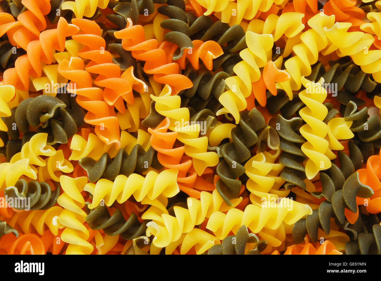 mixed raw pasta texture Stock Photo - Alamy