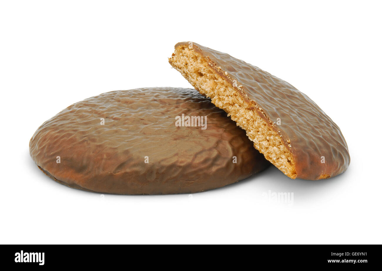 Ginger chocolate biscuits hi-res stock photography and images - Alamy