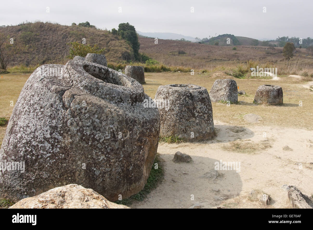 Plain of Jars, Laos, Asia Stock Photo - Alamy