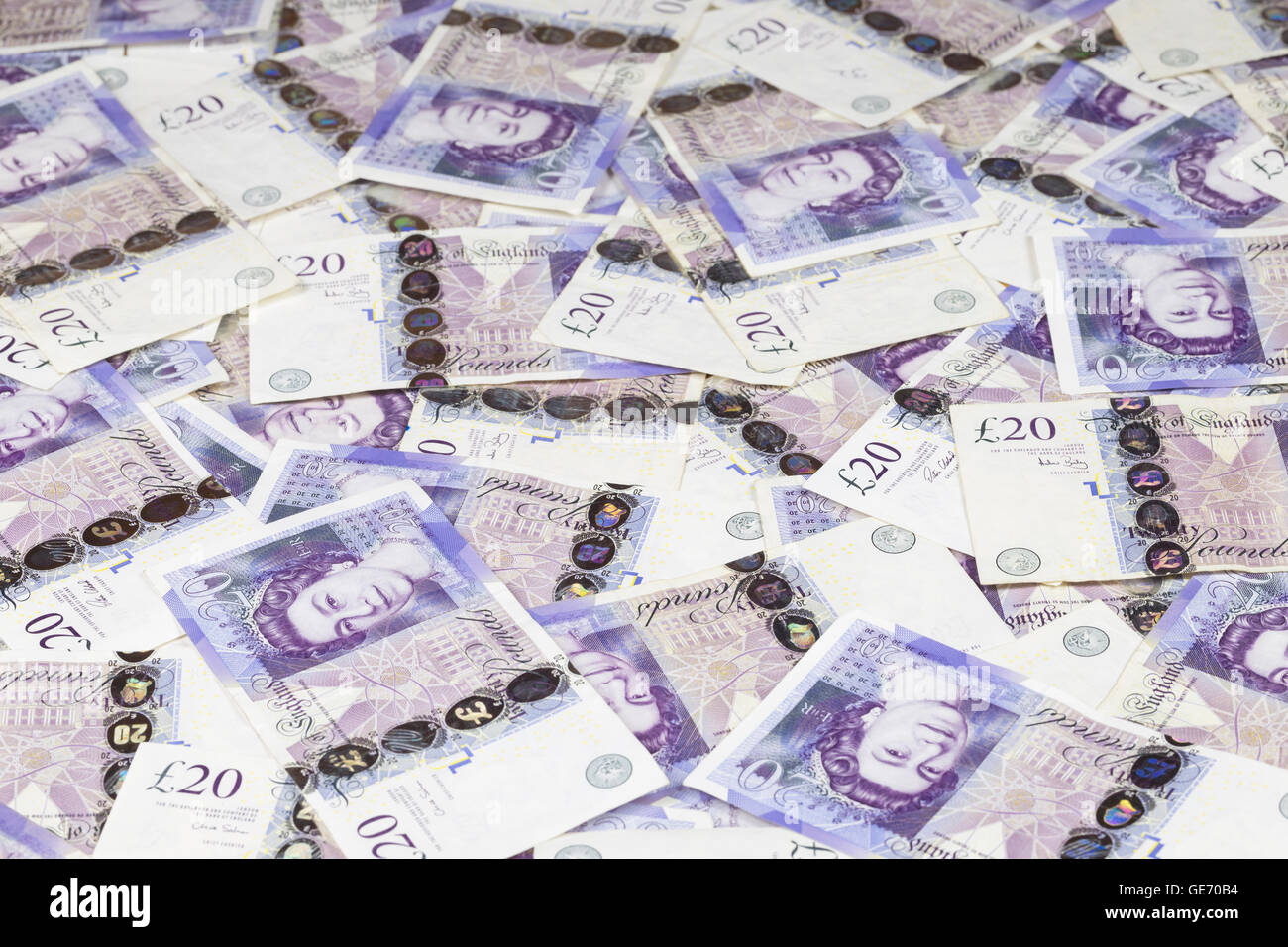 20 pounds notes macro hi-res stock photography and images - Alamy