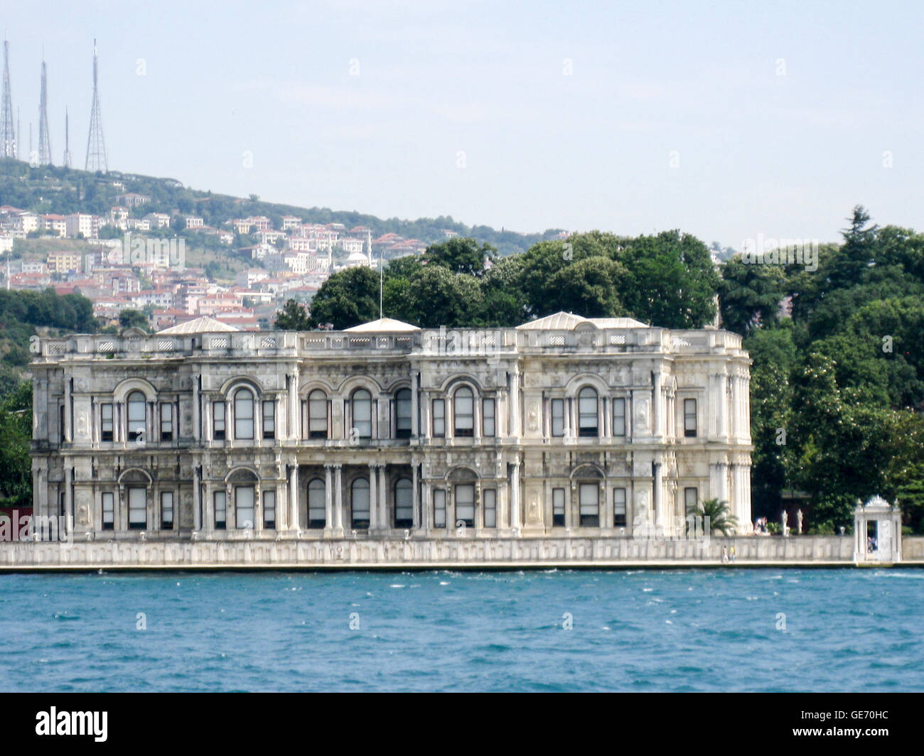 Historical Palace Bosphorus, Istanbul, Turkey Stock Photo - Alamy