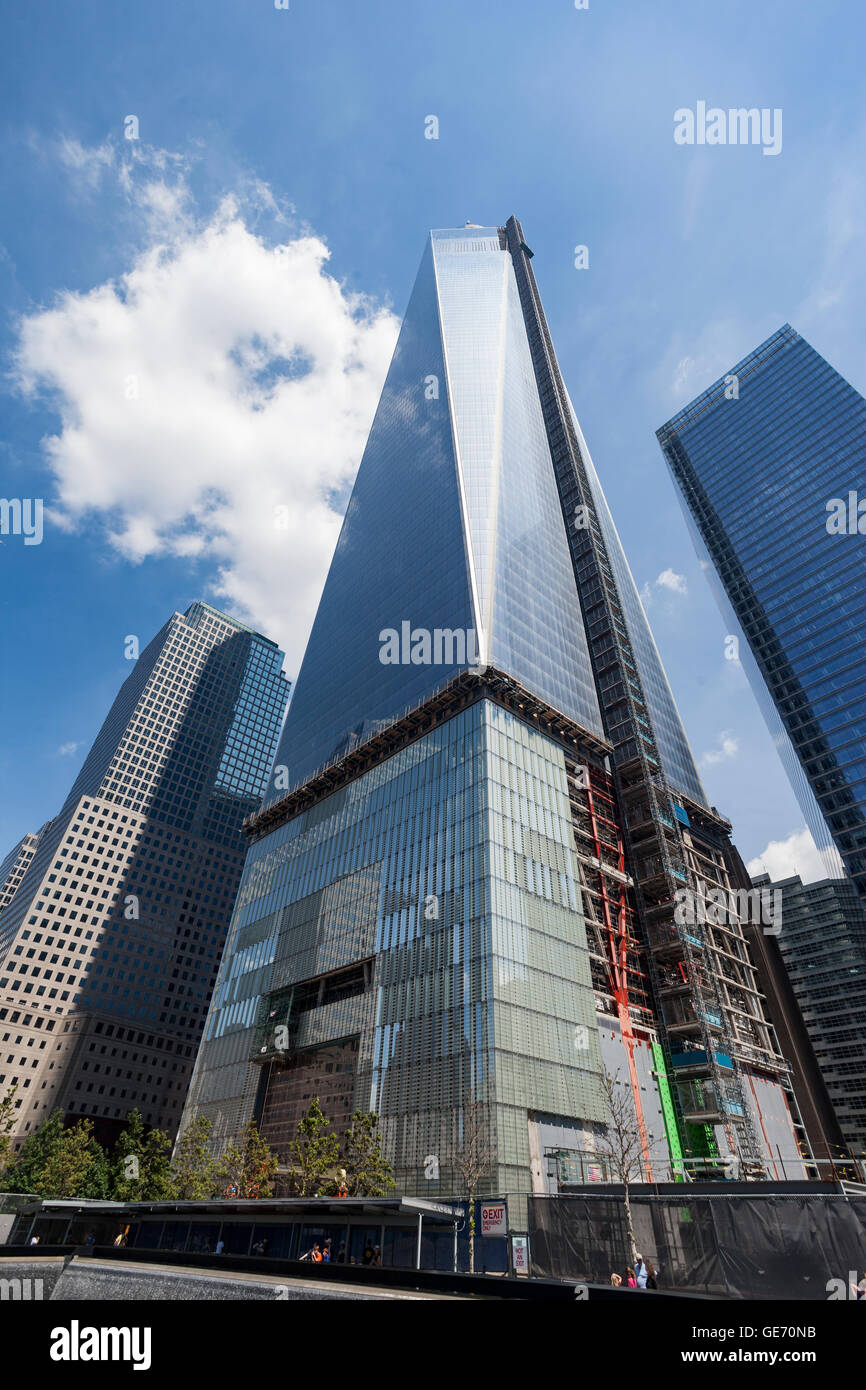 Freedom Tower 911 Memorial New York City Stock Photo - Alamy