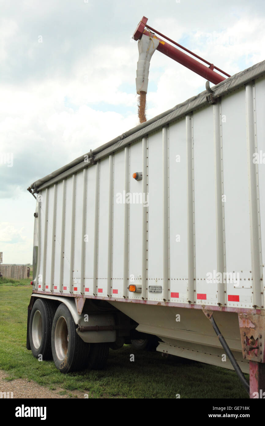 Semi trailer hi-res stock photography and images - Alamy
