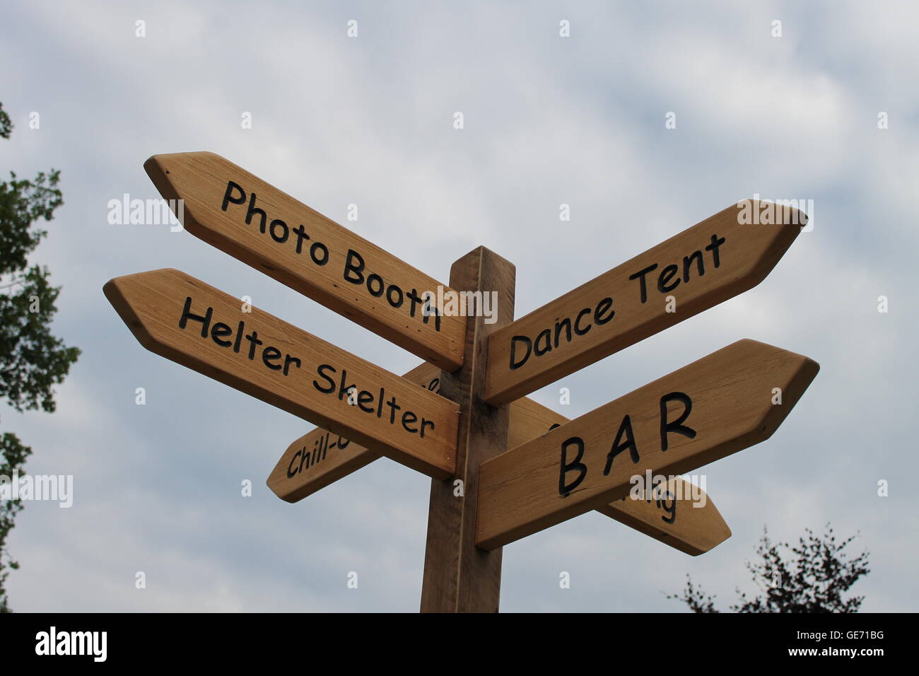 Glamping summer sign, wooden sign, summer camping, signage, outdoor ...