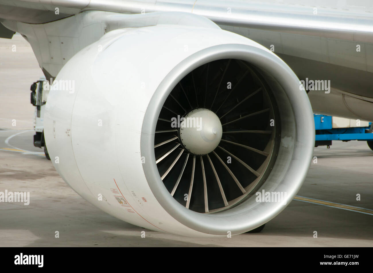 Airplane Jet Engine Stock Photo - Alamy