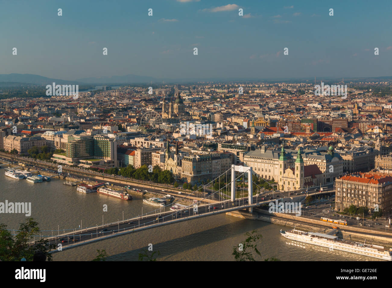 Budapest city view in Hungary Stock Photo - Alamy
