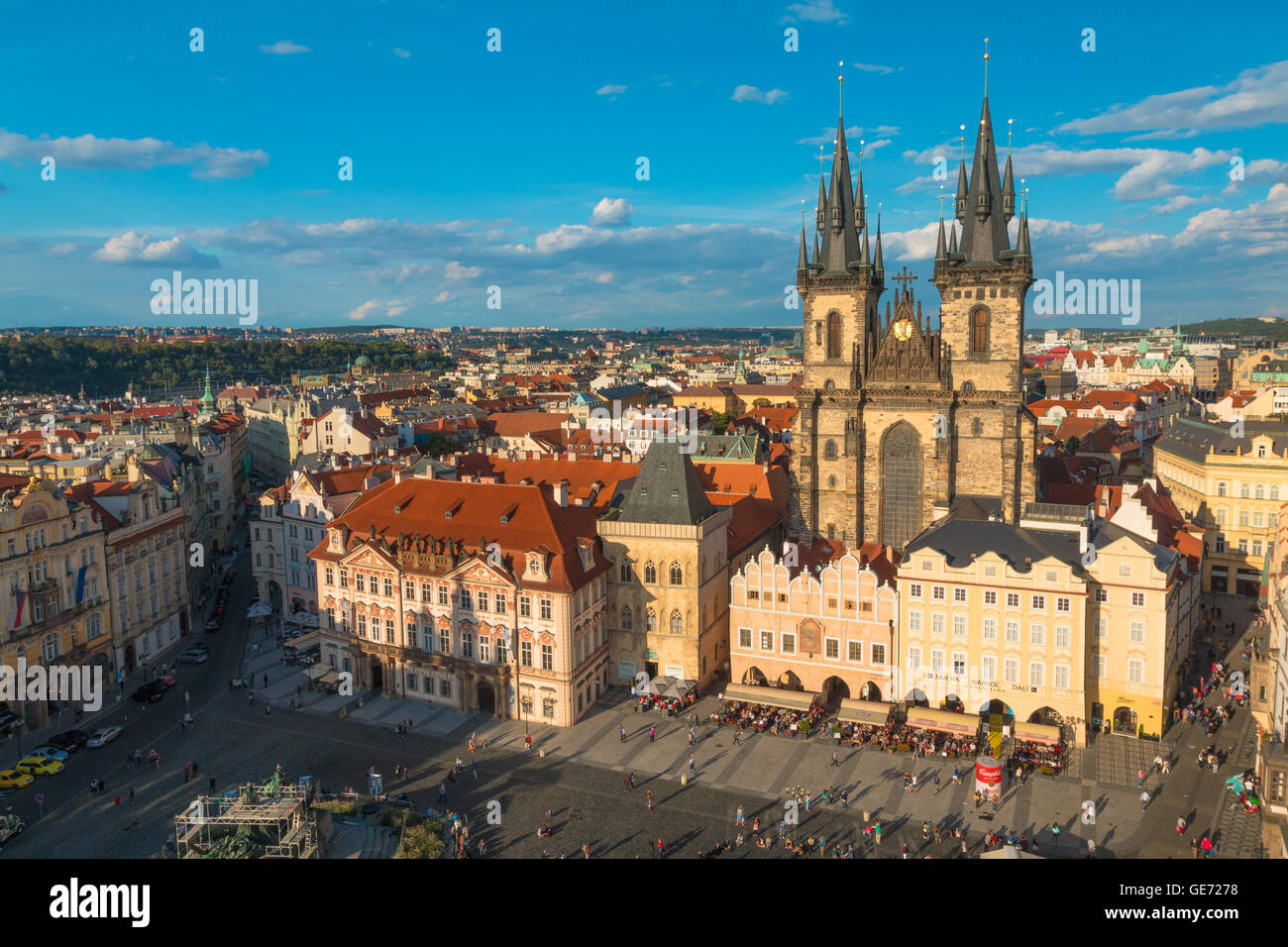 Old Town Square Prague Stock Photo - Alamy