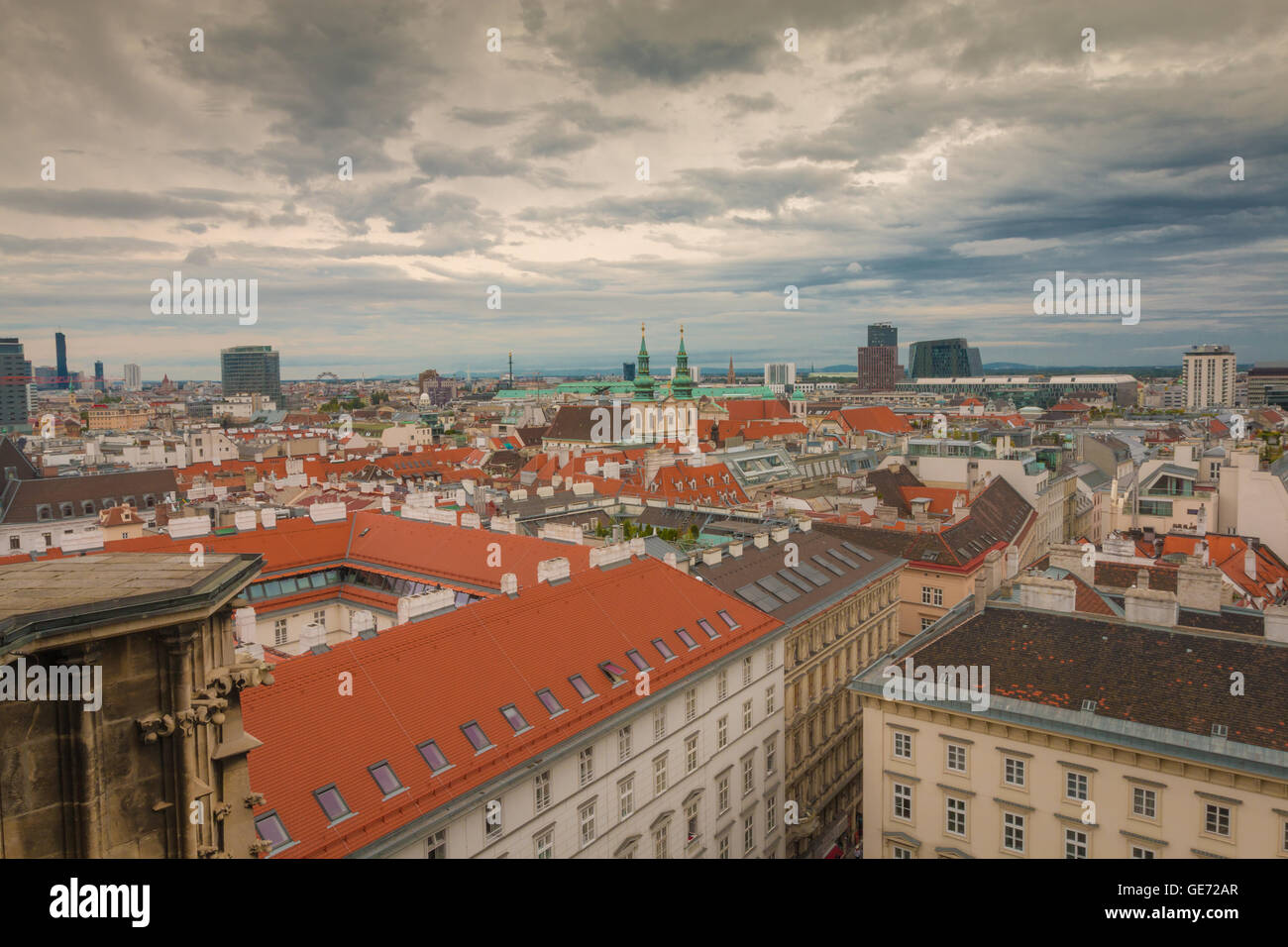 Birds eye view austria hi-res stock photography and images - Alamy
