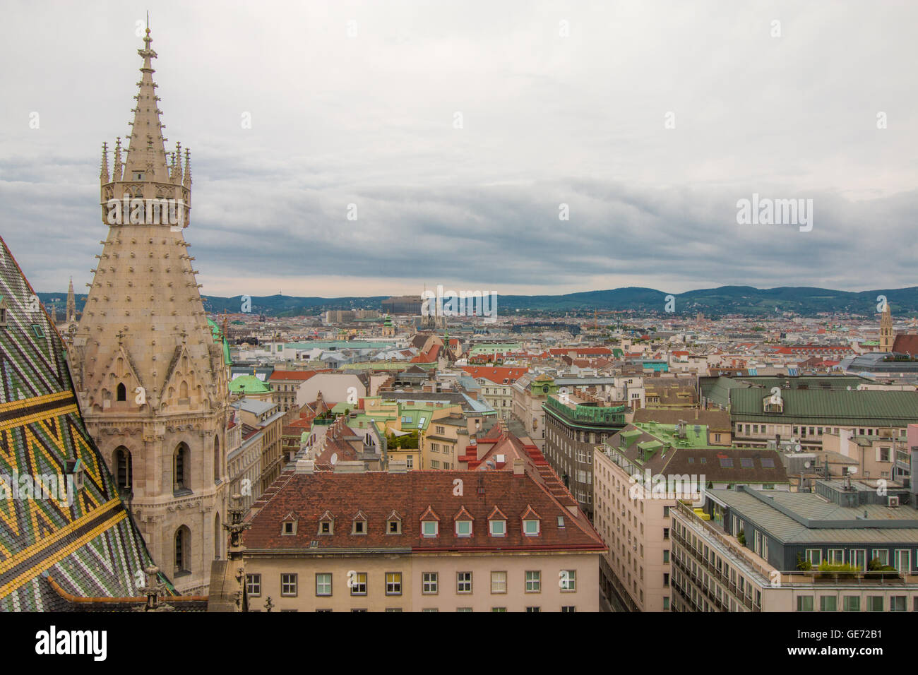 City view of Vienna Stock Photo - Alamy