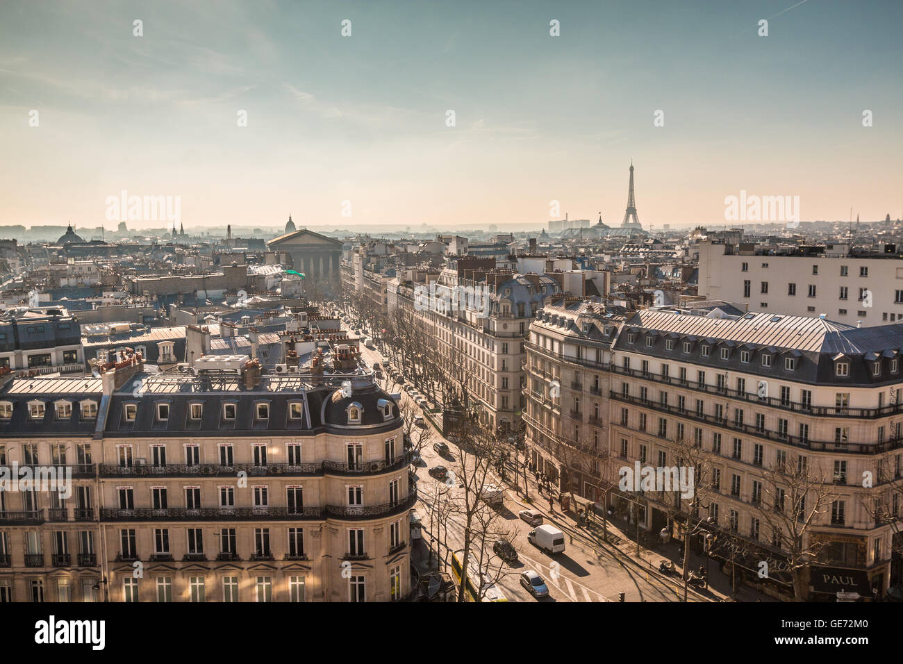 Paris view in France Stock Photo - Alamy