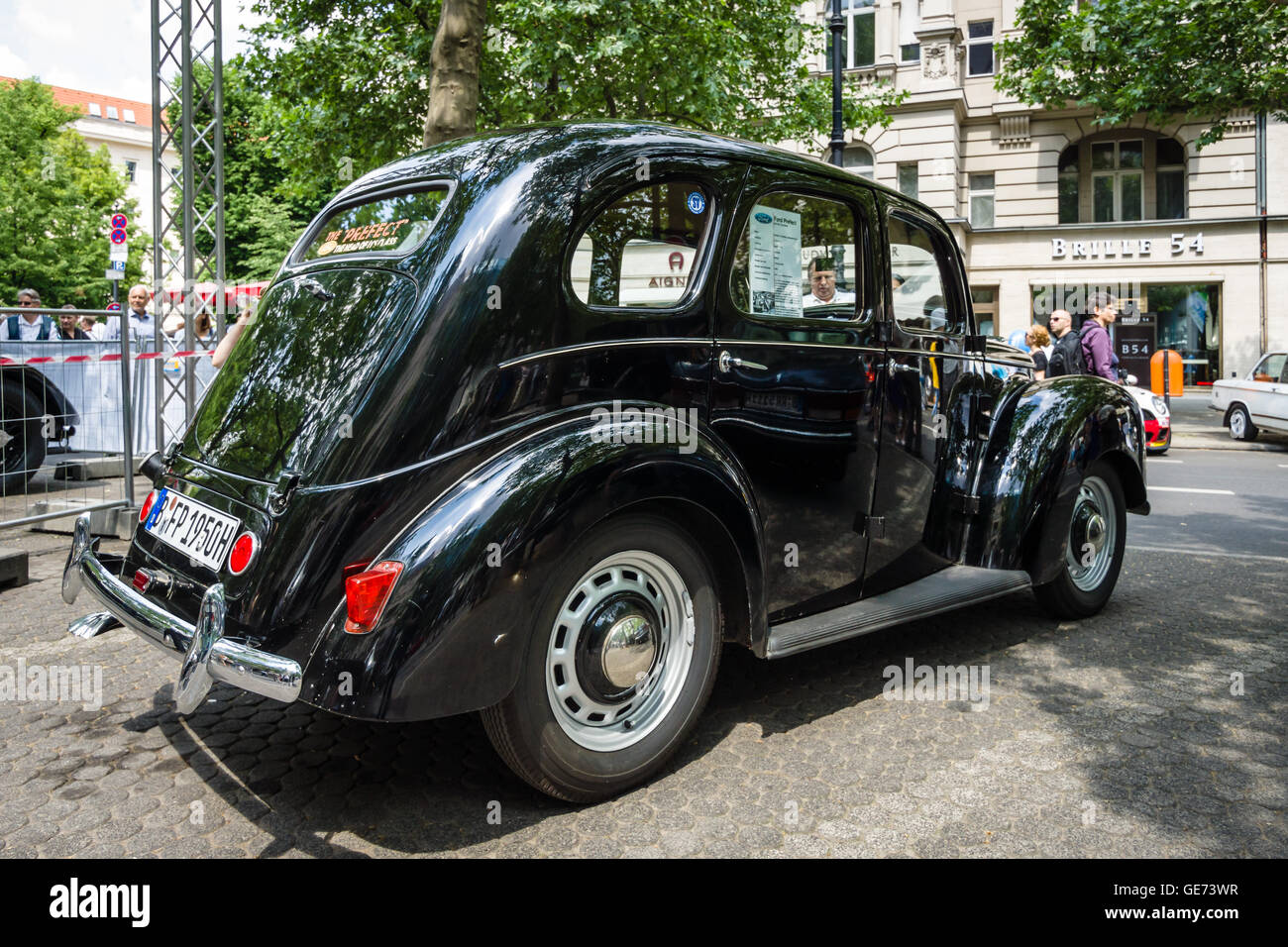 Vintage car Ford Prefect (E493A), a British cars which was produced by ...