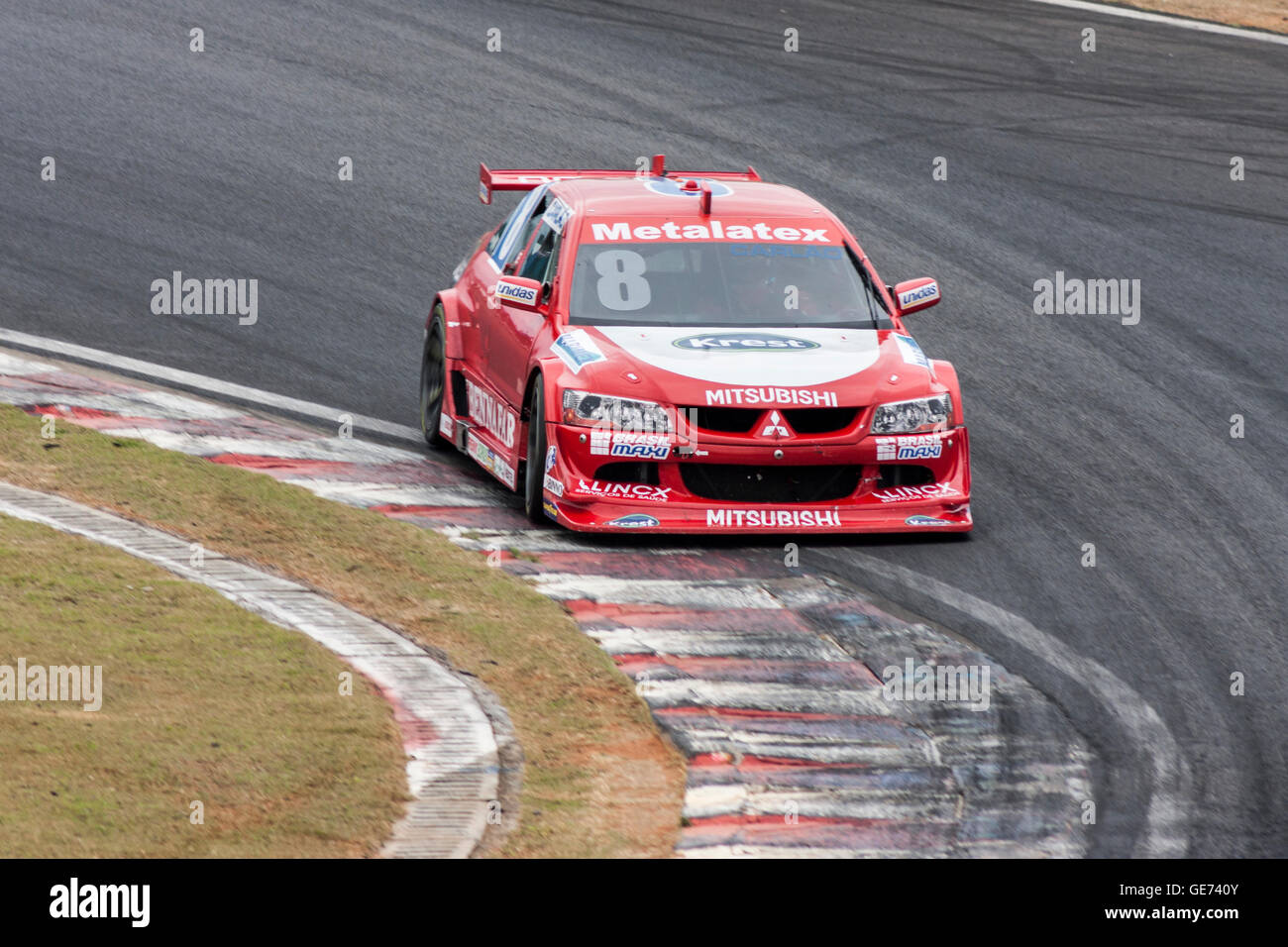 Racing Stock Car Interlagos Brazil Stock Photo - Alamy