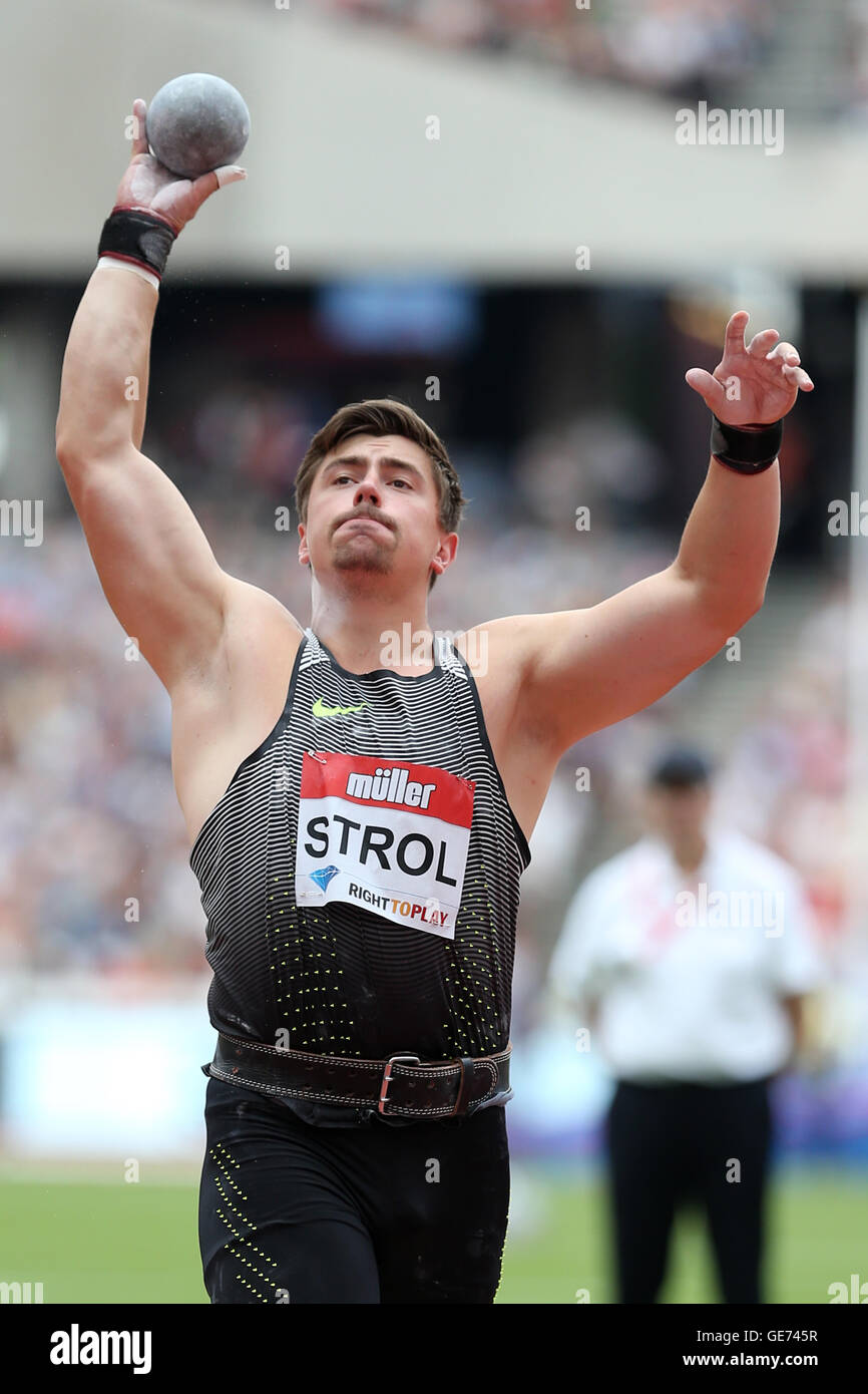 David STORL competing n the Shot Put at the IAAF Diamond League ...