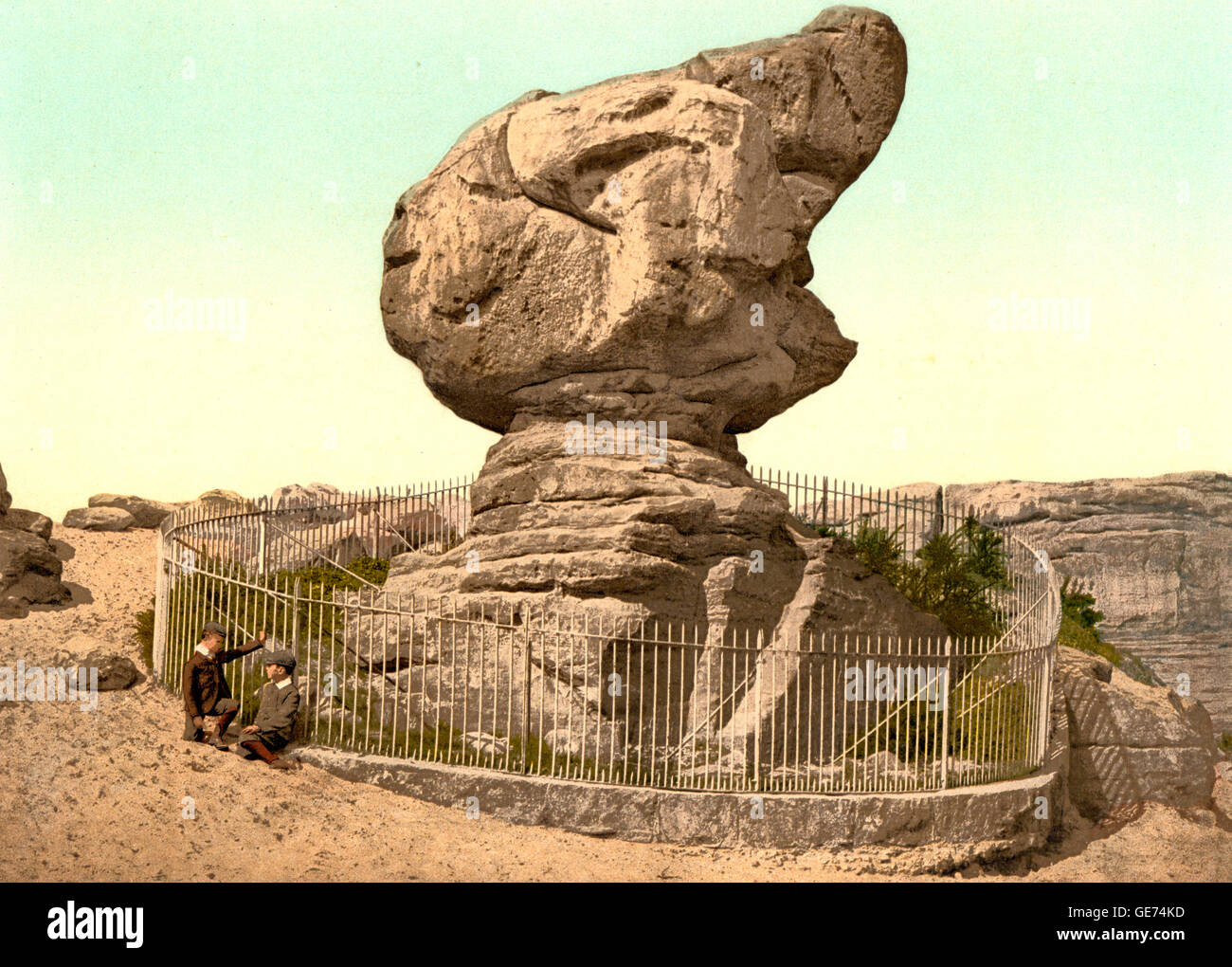 The Toad Rock, Tunbridge Wells, England, circa 1900 Stock Photo - Alamy