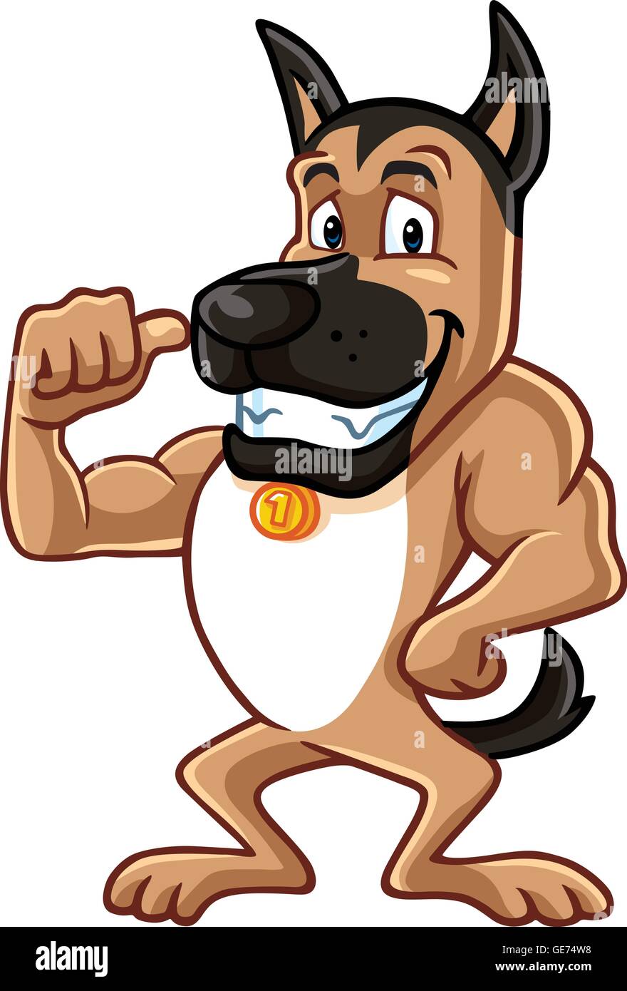 Anime German Shepherd Drawings