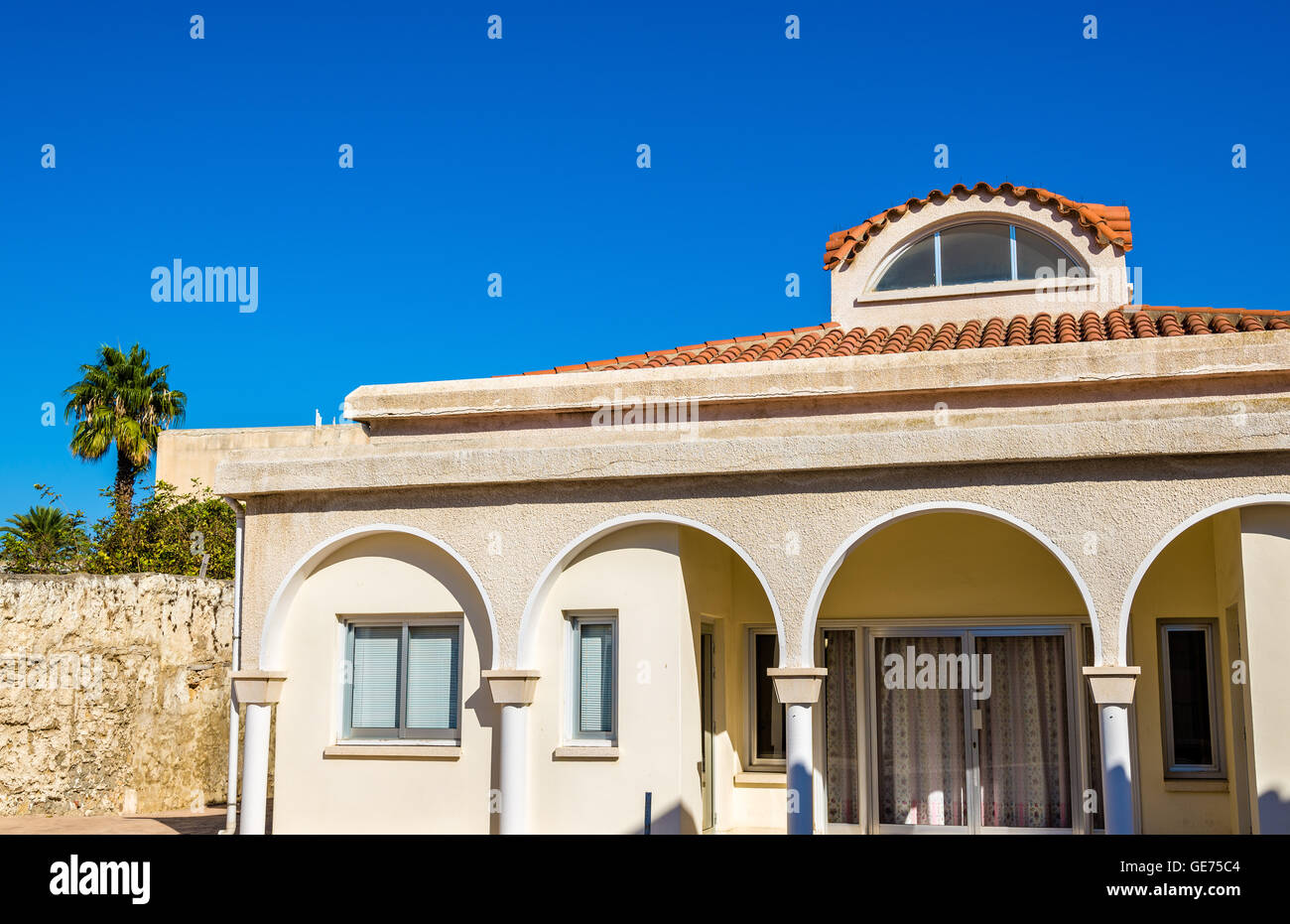 Buildings in the historic centre of Larnaca - Cyprus Stock Photo - Alamy