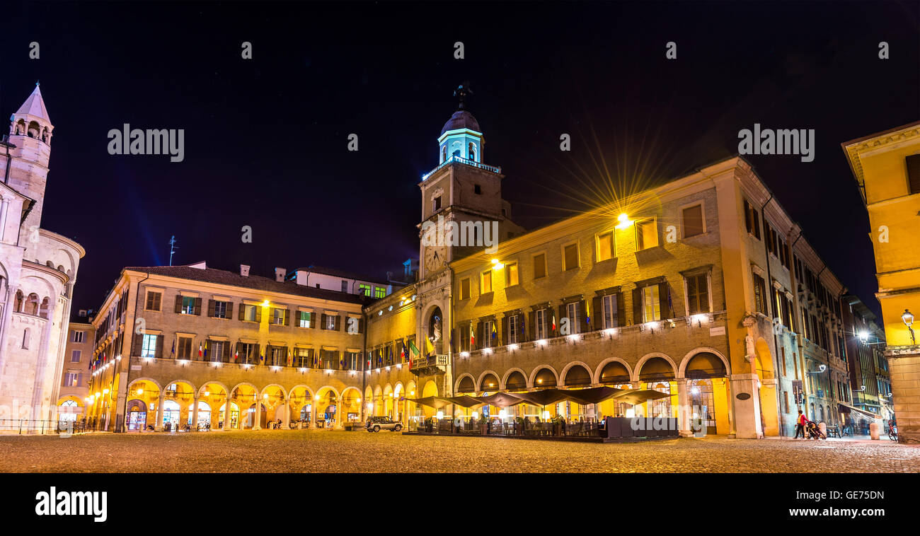 The Communal Palace, the town hall of Modena - Italy Stock Photo - Alamy