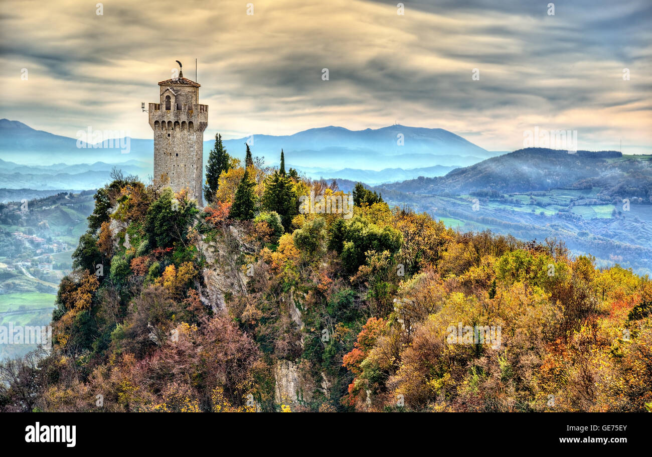 The Montale, the Third Tower of San Marino Stock Photo - Alamy