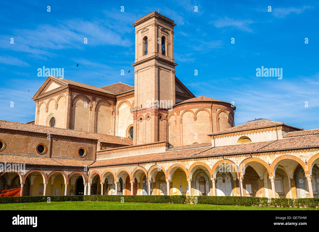 San Cristoforo alla Certosa church in Ferrara - Italy Stock Photo - Alamy