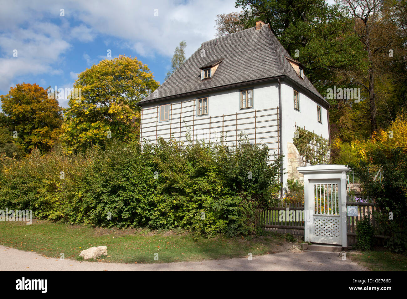Goethe summer house, Weimar Stock Photo - Alamy