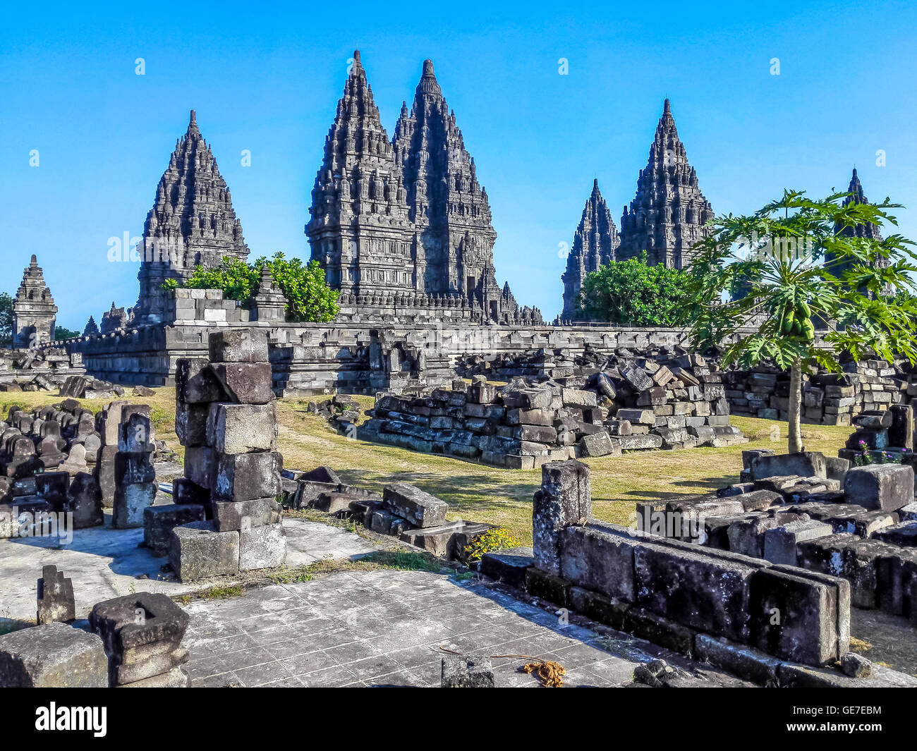 Indonesia Central Java Prambanan The incredible Hindu temples of ...