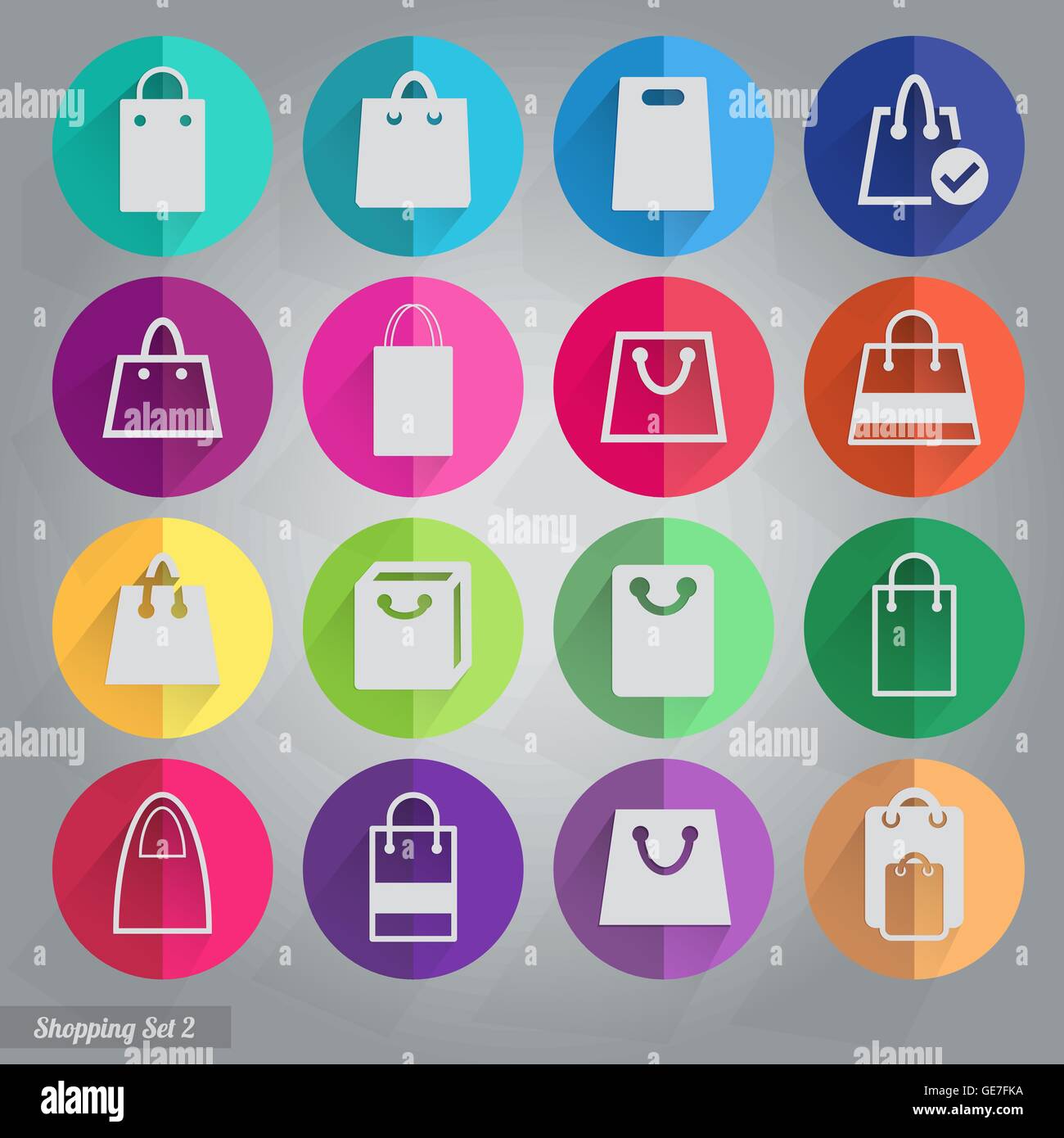 Set of shopping icons Stock Vector Image & Art - Alamy