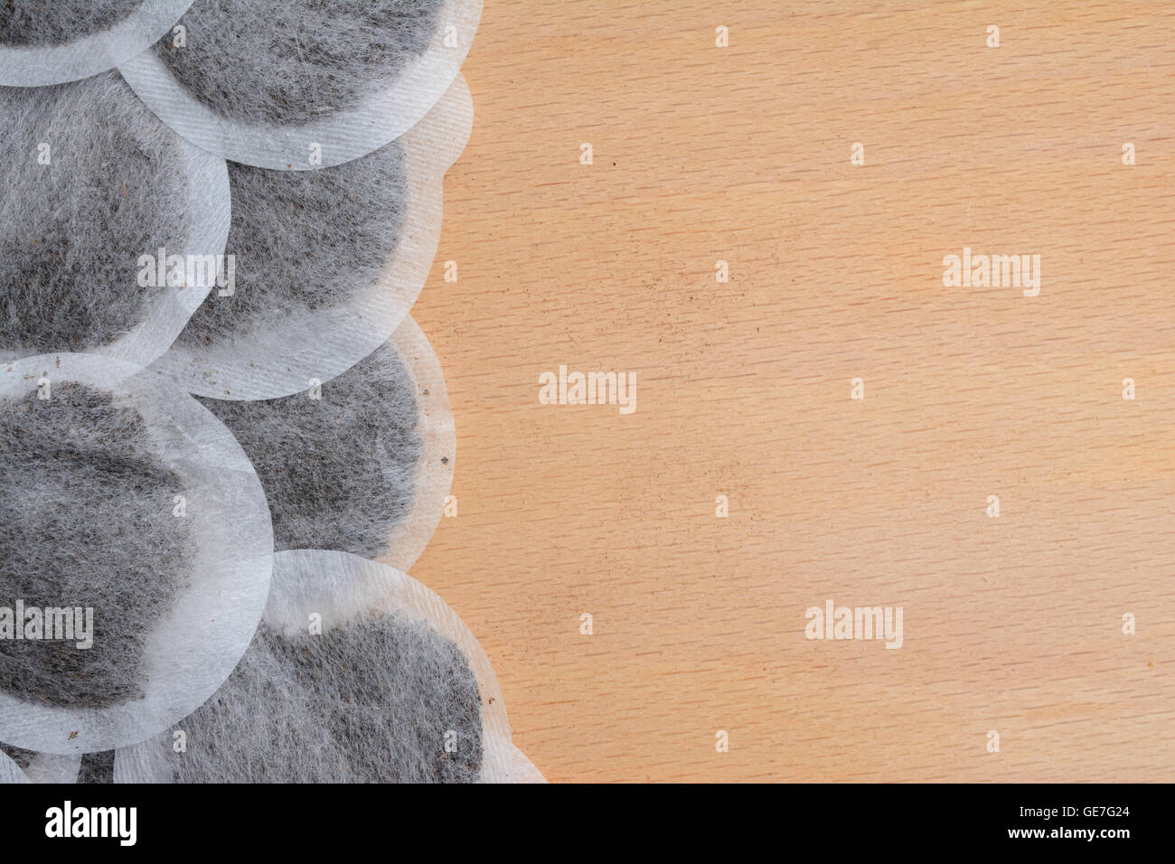 Round tea bags hi-res stock photography and images - Alamy