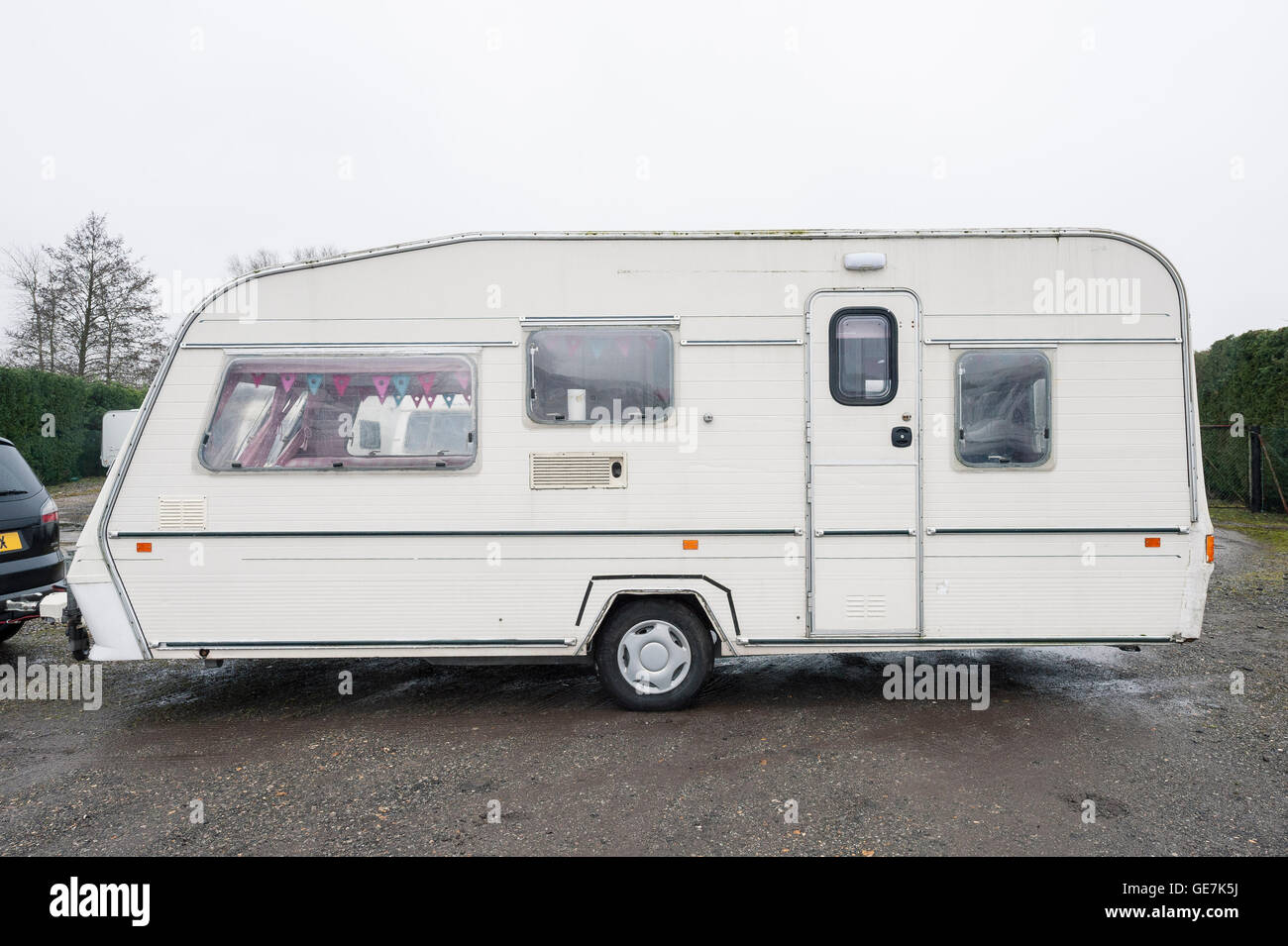 shabby chic old caravan, renovated with cath kidston interior design ...