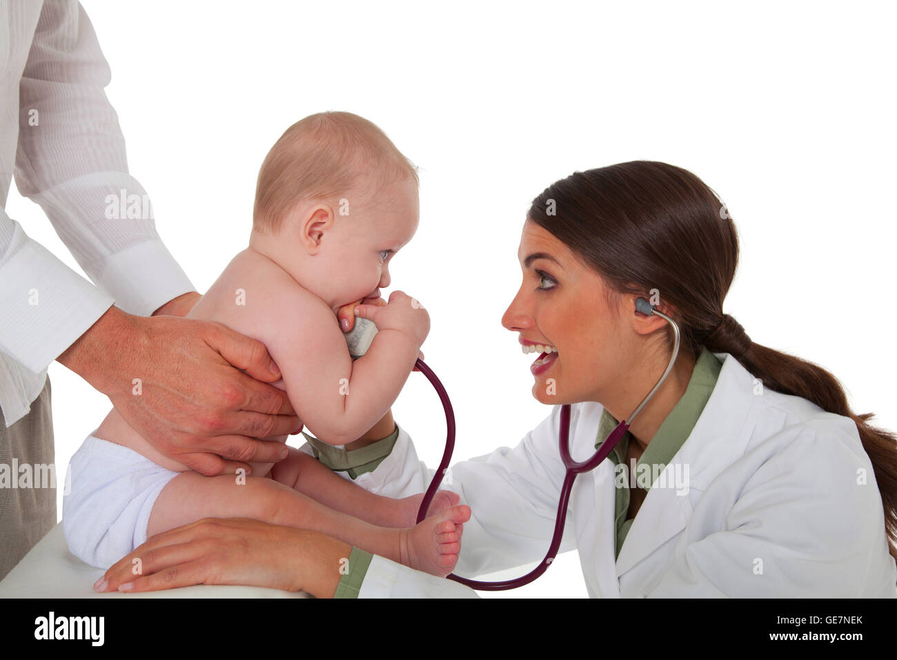 Pediatrician checking hi-res stock photography and images - Alamy