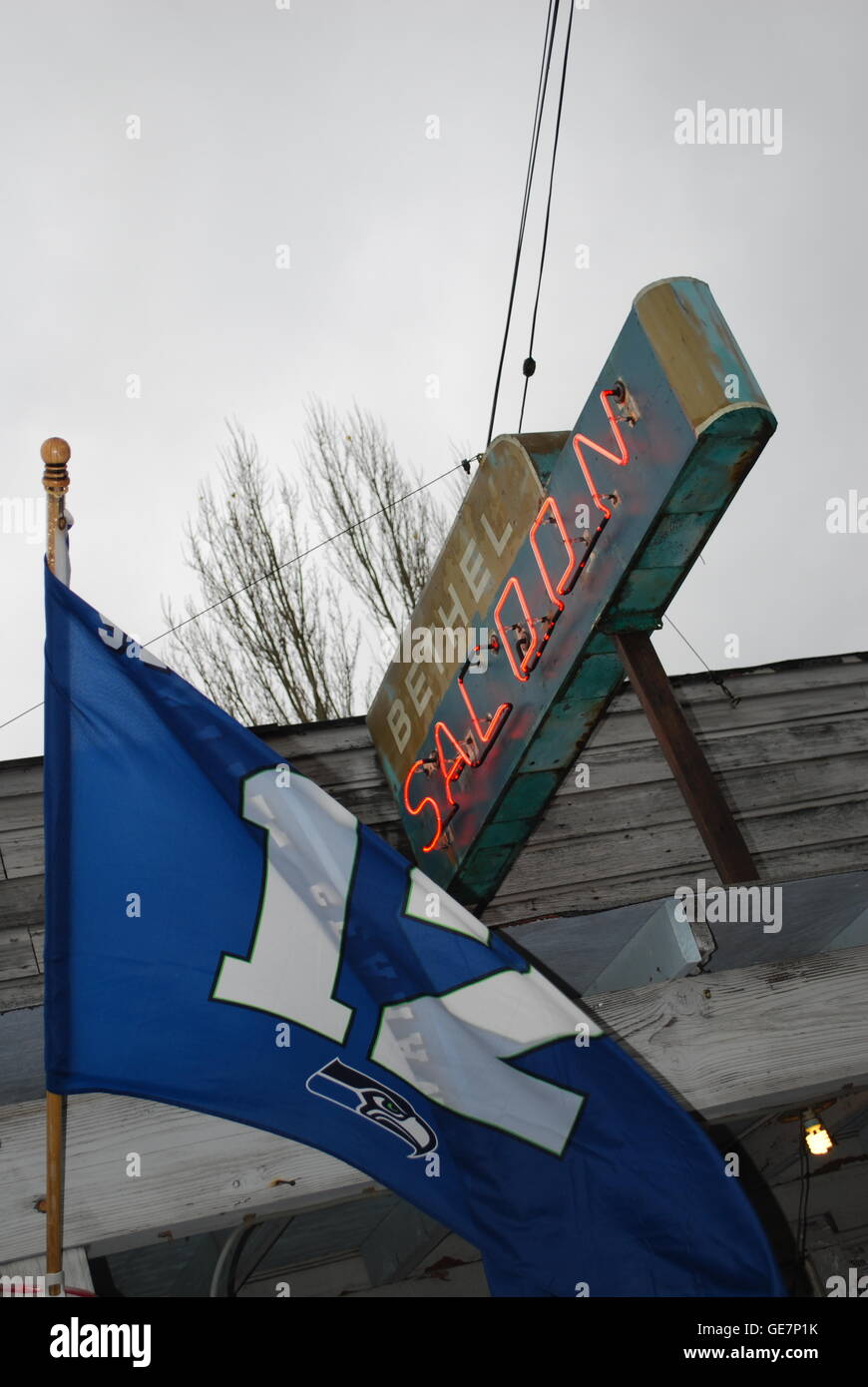 Bethel saloon biker bar in hi-res stock photography and images - Alamy