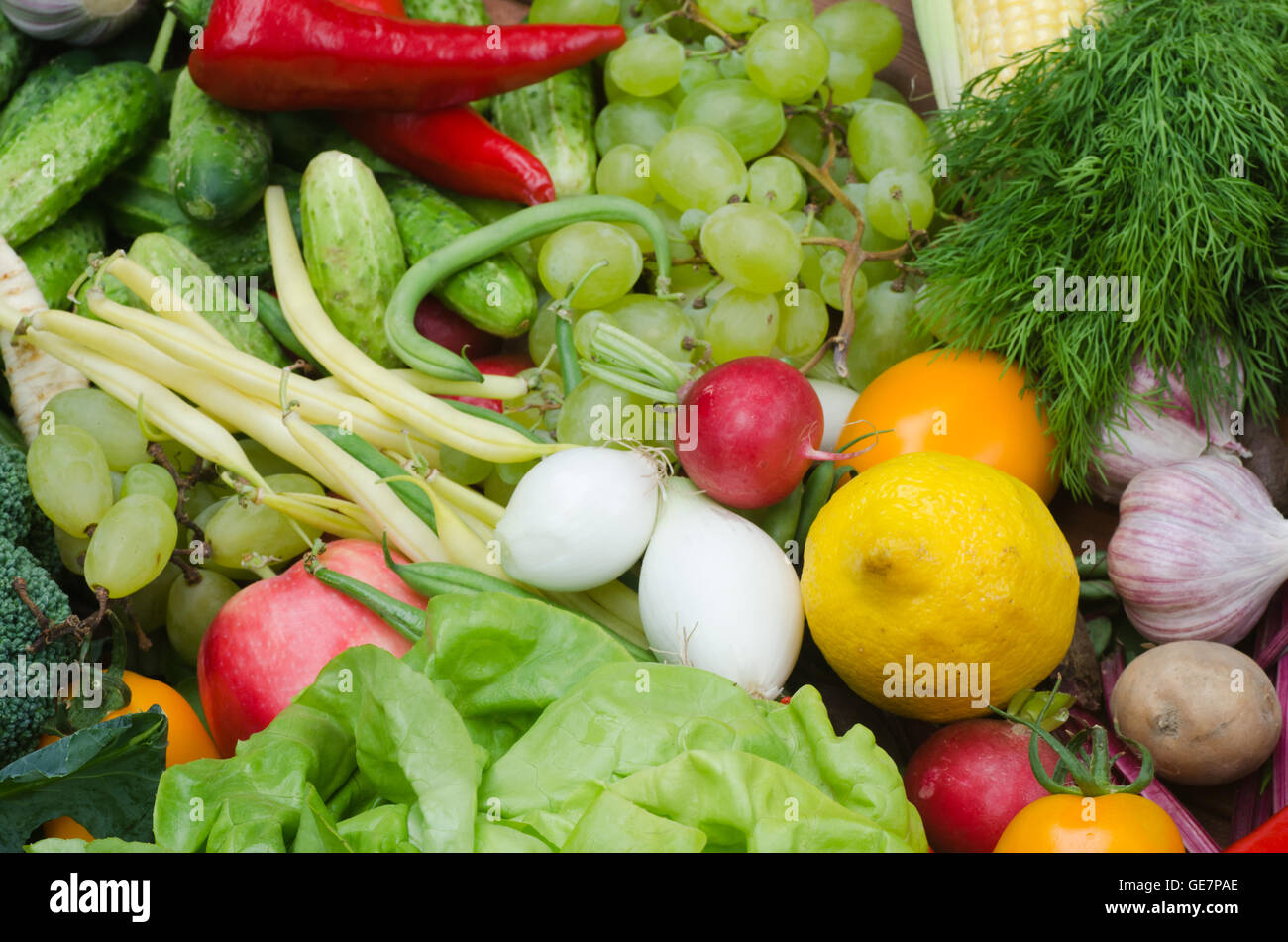 Fruits on table hi-res stock photography and images - Alamy