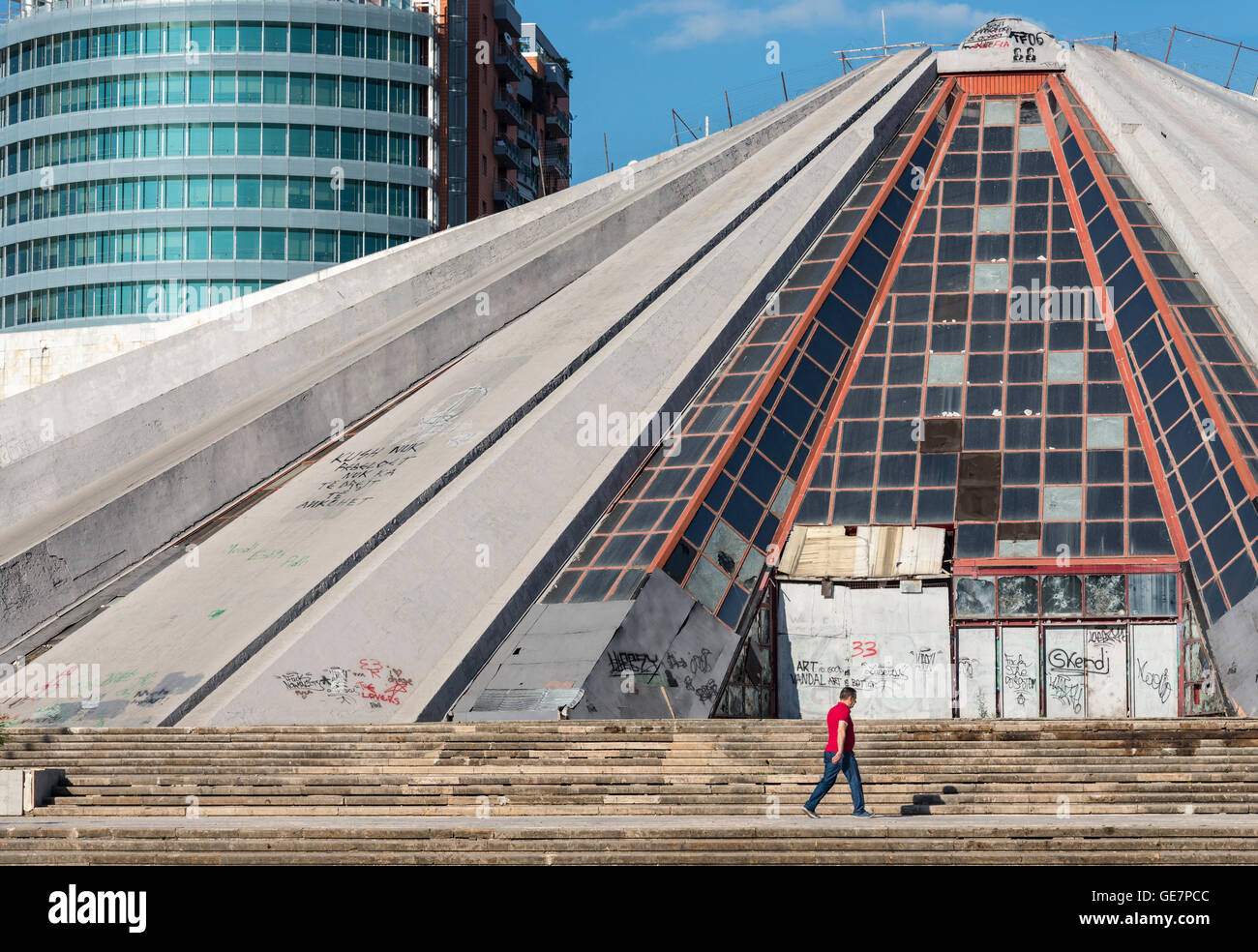 The Pyramid, originally build as a mausoleum and museum to the ...