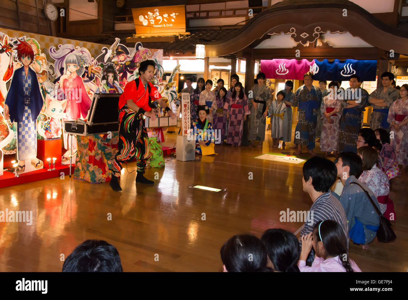 Ooedo Onsen Monogatari is a lavish hot spring theme park in Odaiba ...