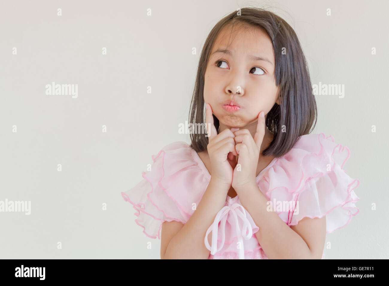 Beautiful little asian kids girl Stock Photo - Alamy