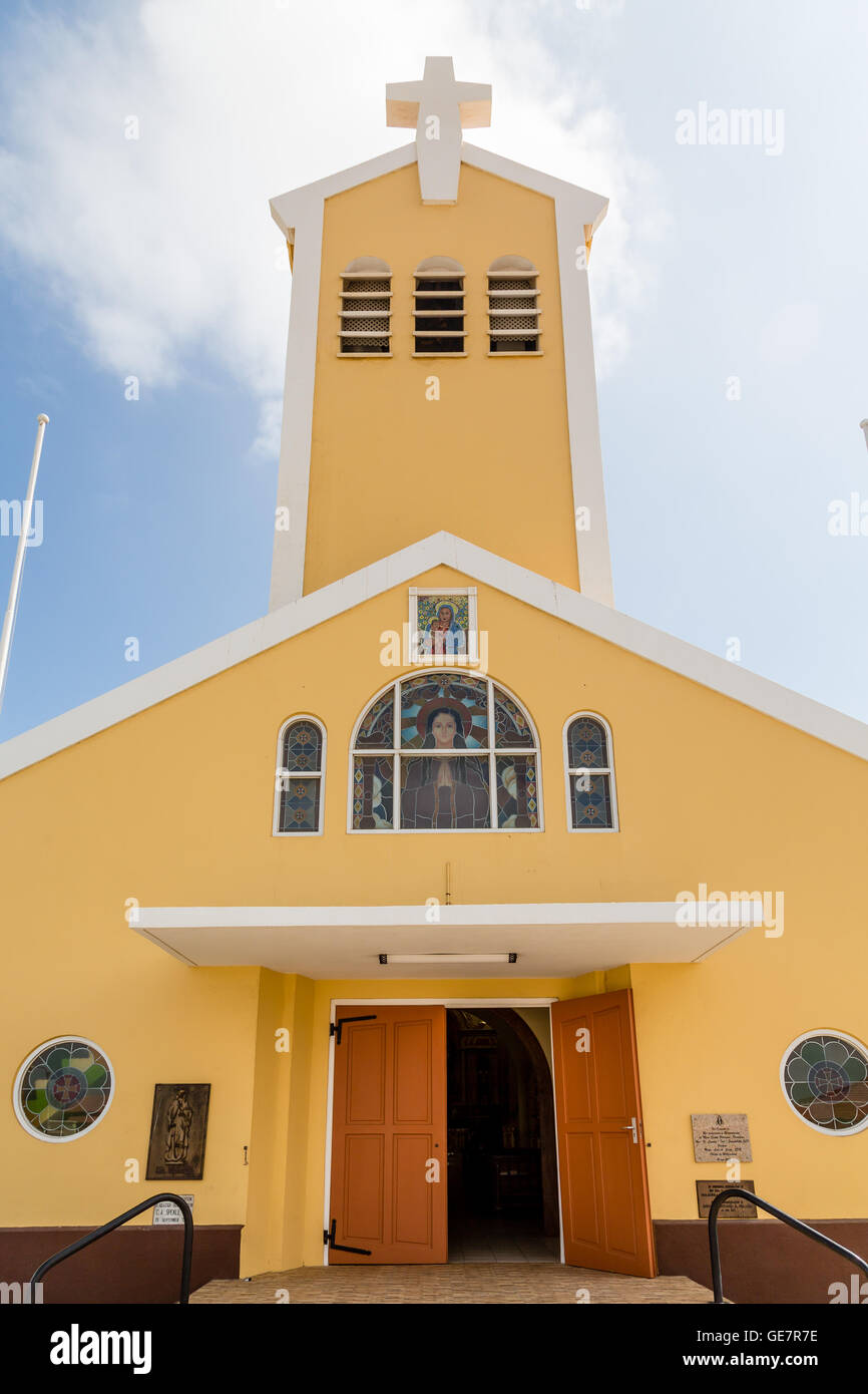 A small Catholic chapel on Aruba Stock Photo - Alamy