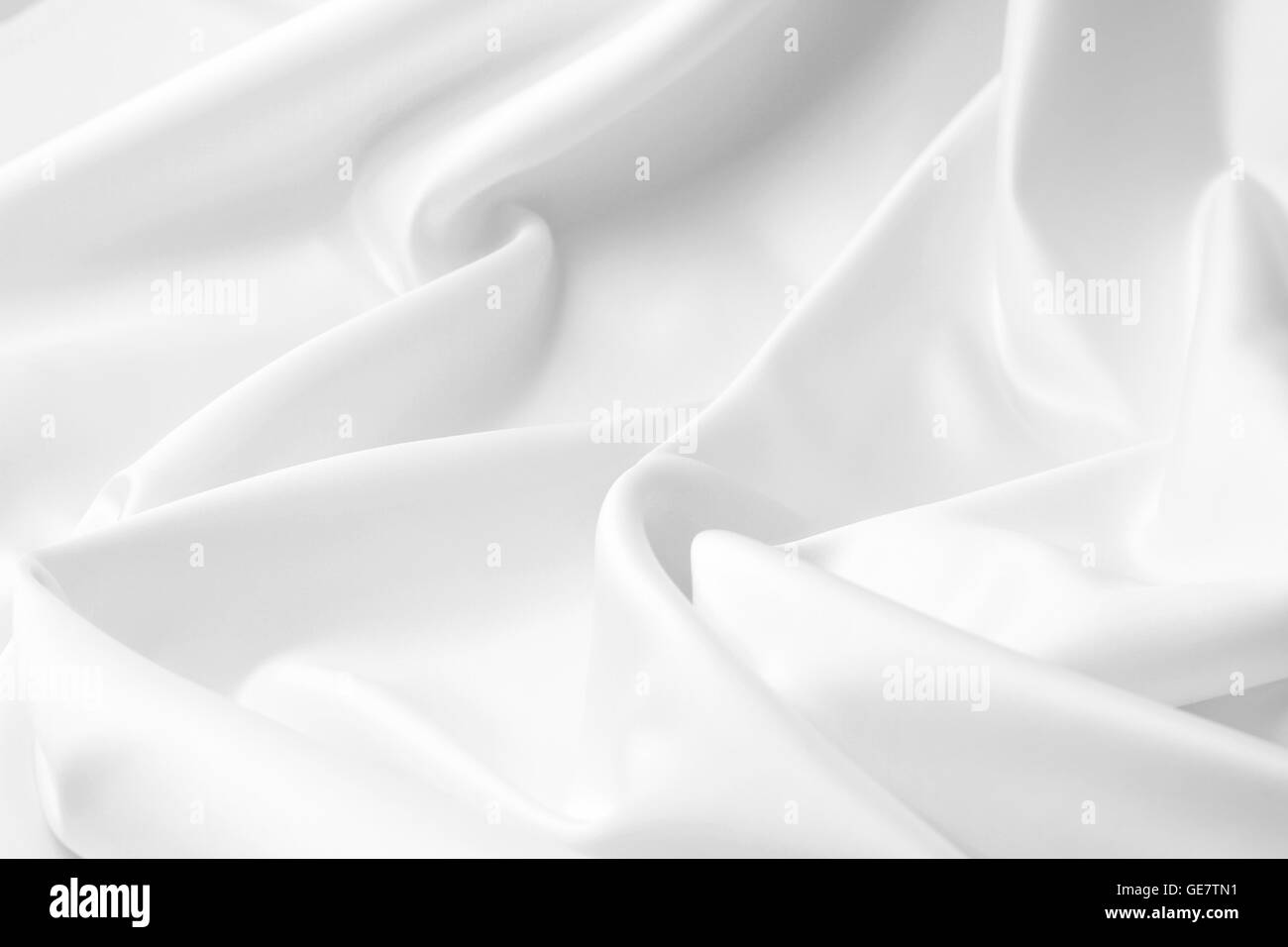 White silk material hi-res stock photography and images - Alamy