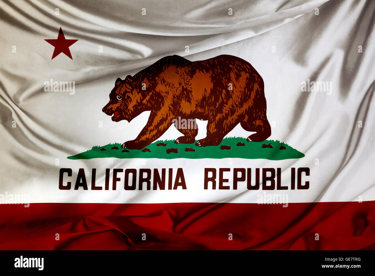 California bear flag hi-res stock photography and images - Alamy