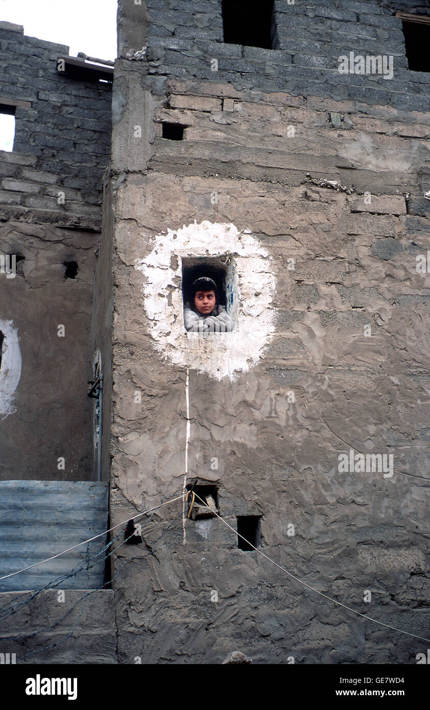 The Yemen-Raydah:Jewish boy in the window of his house.The last Jews of ...