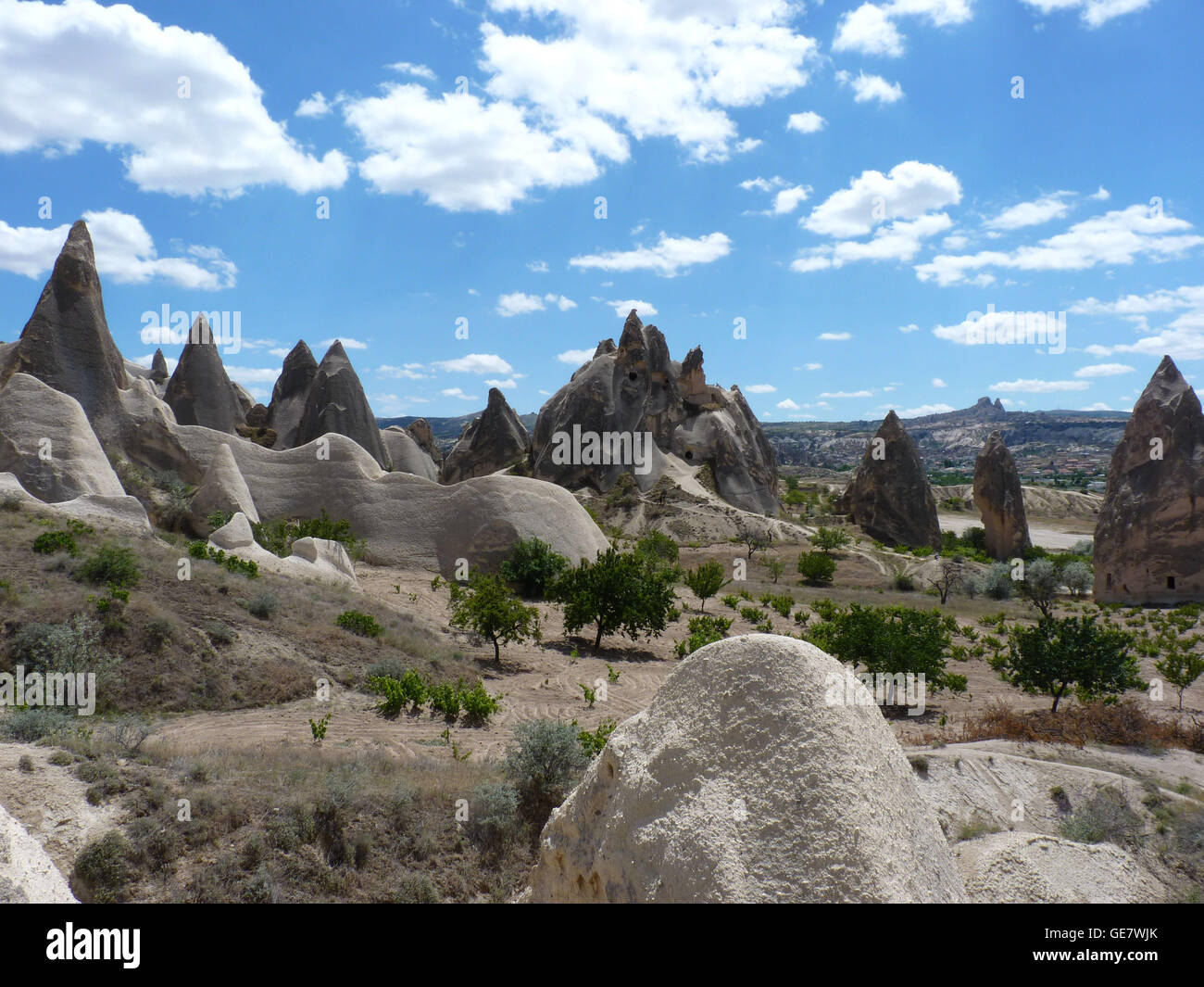 Cappadocia. Viewing of the valley Stock Photo - Alamy
