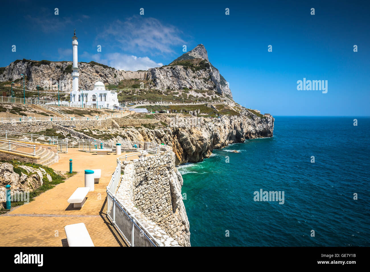 Gibraltar as Seen from Europa Point Stock Photo - Alamy