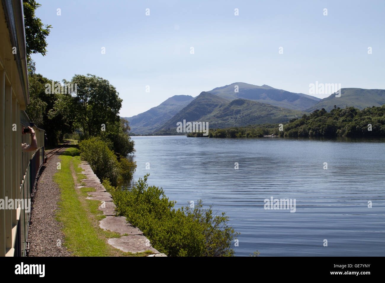 Llanberis lake railway hi-res stock photography and images - Alamy